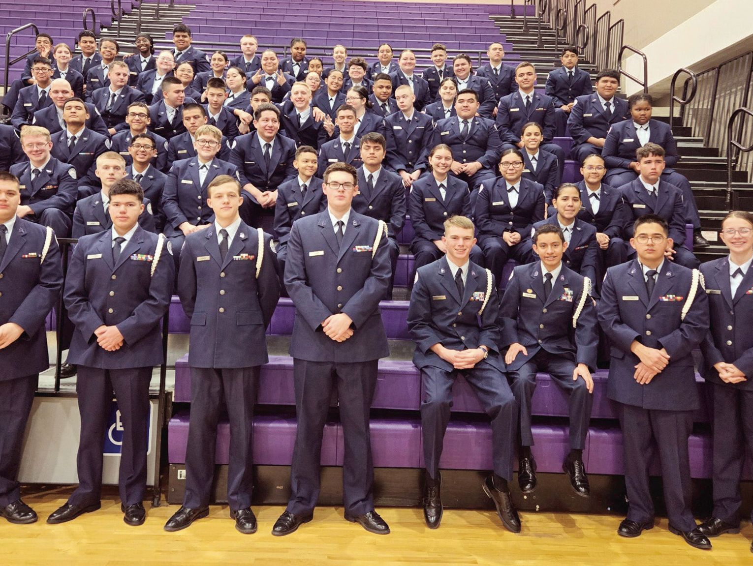 Air Force JROTC completes HQ Annual Inspection