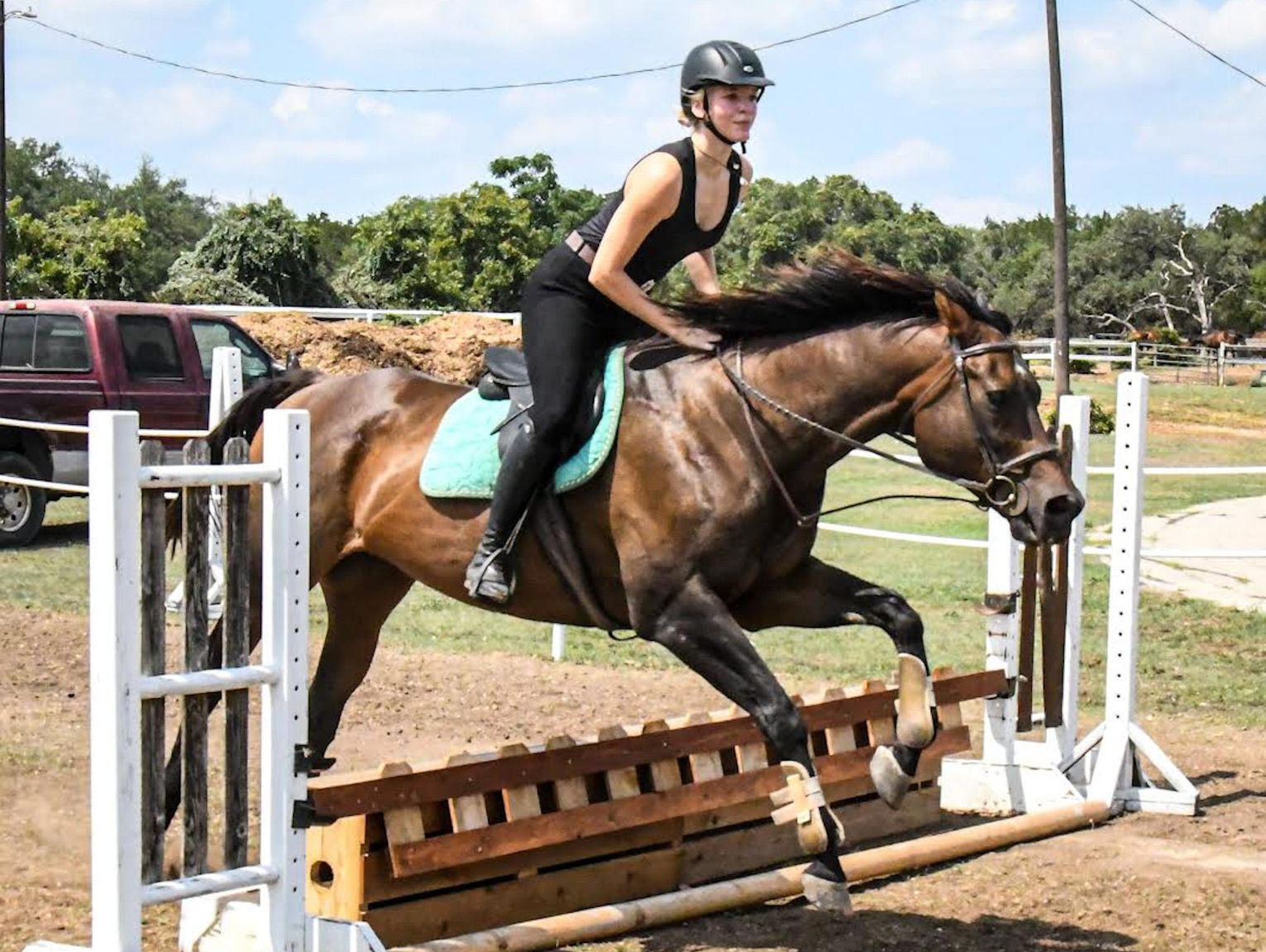 ALL IN STRIDE: Local horse farm hosts UT Equestrian team tryouts