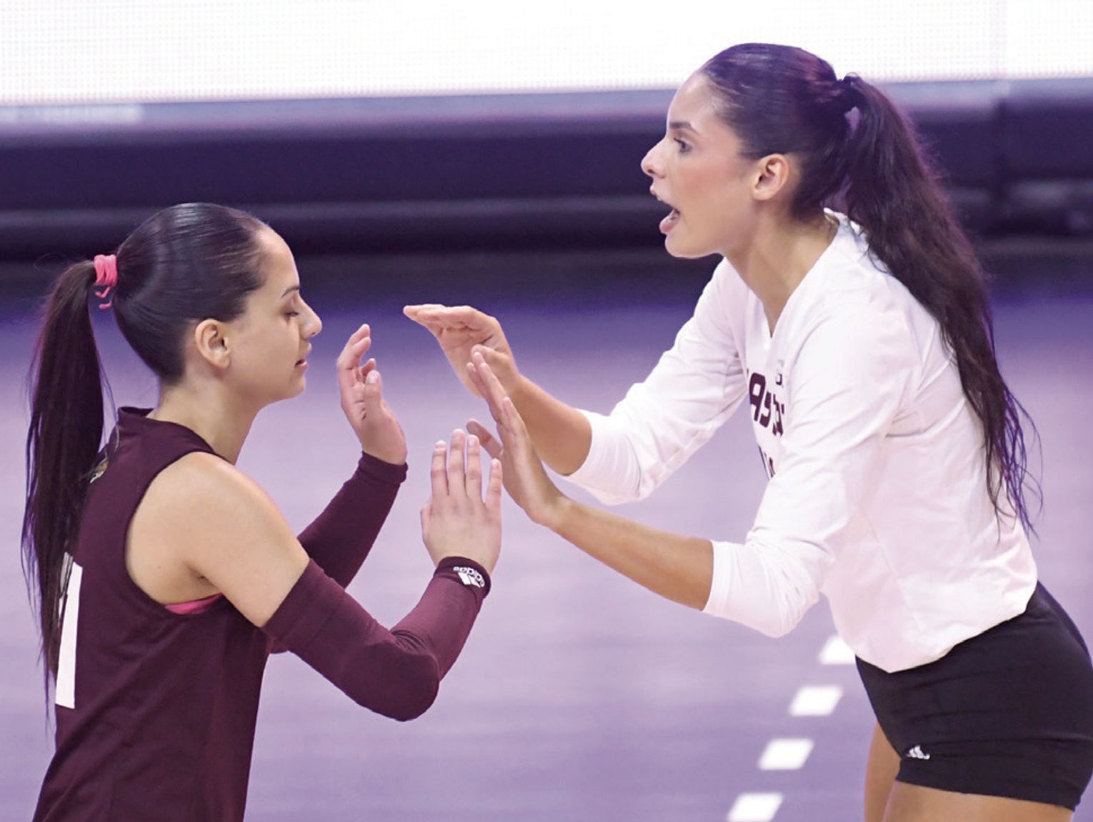 Bobcats sweep Dukes on senior night