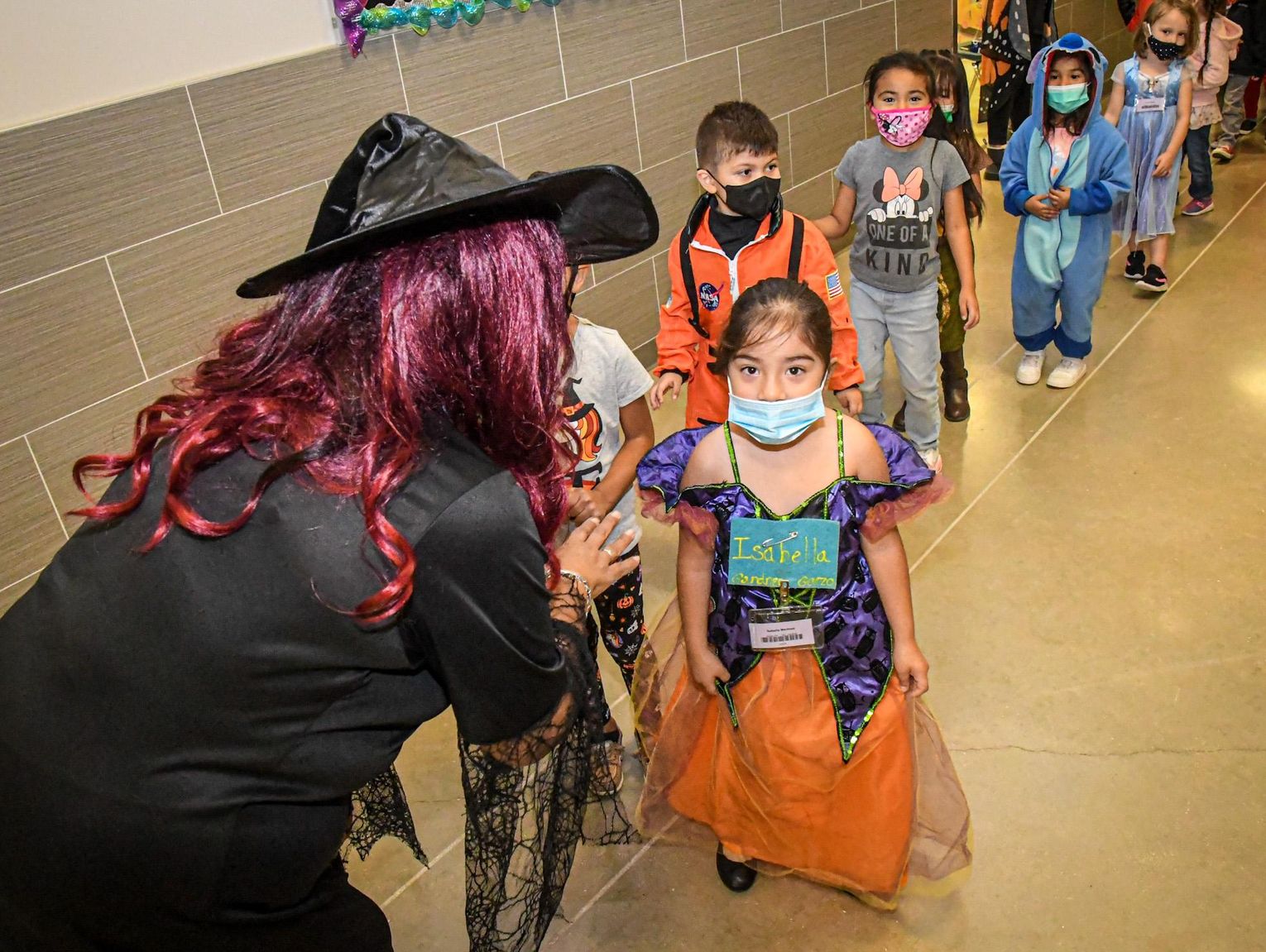 Bonham Pre-Kindergarten celebrates Halloween with costume parade
