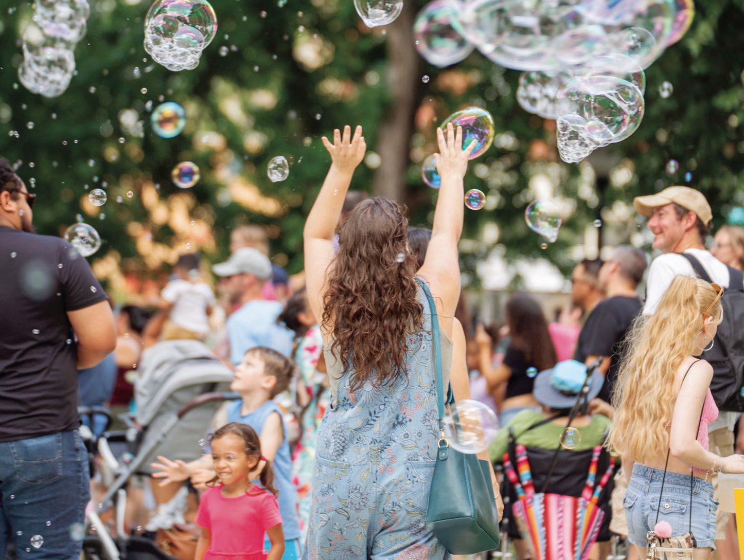 Bubble Bash brings soapy fun to town Square