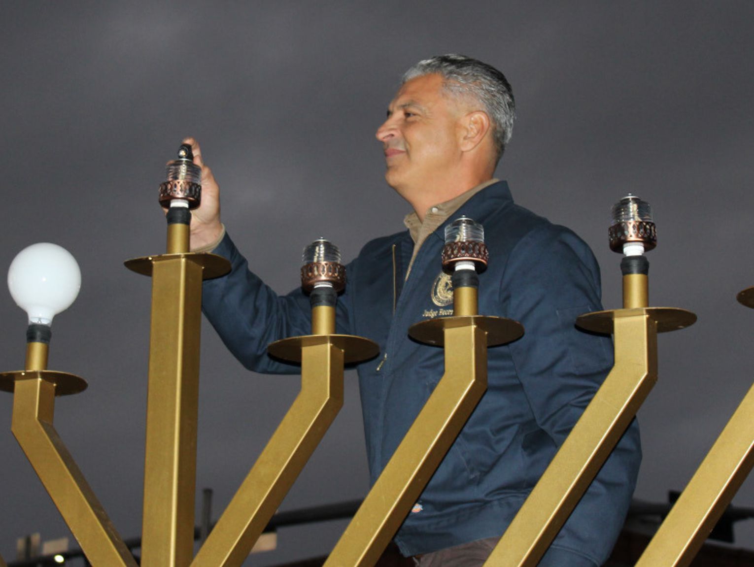 Chabad holds annual Menorah Lighting