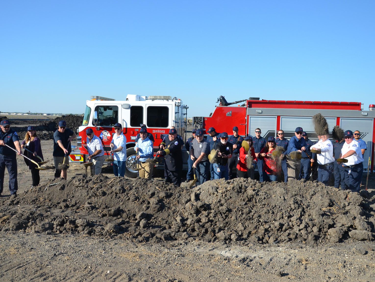 City, SMFD break ground on Fire Training Center