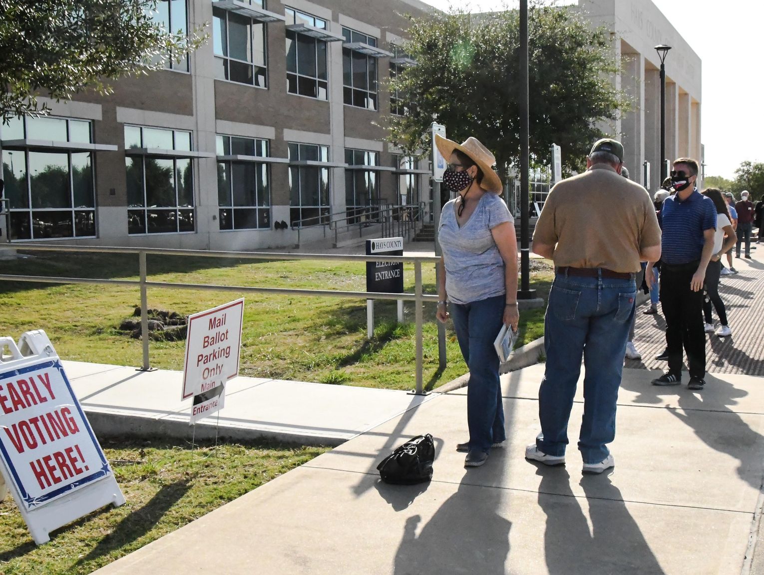 ENTHUSIASTIC TURNOUT: Hays County sees large crowds visit polls on ...