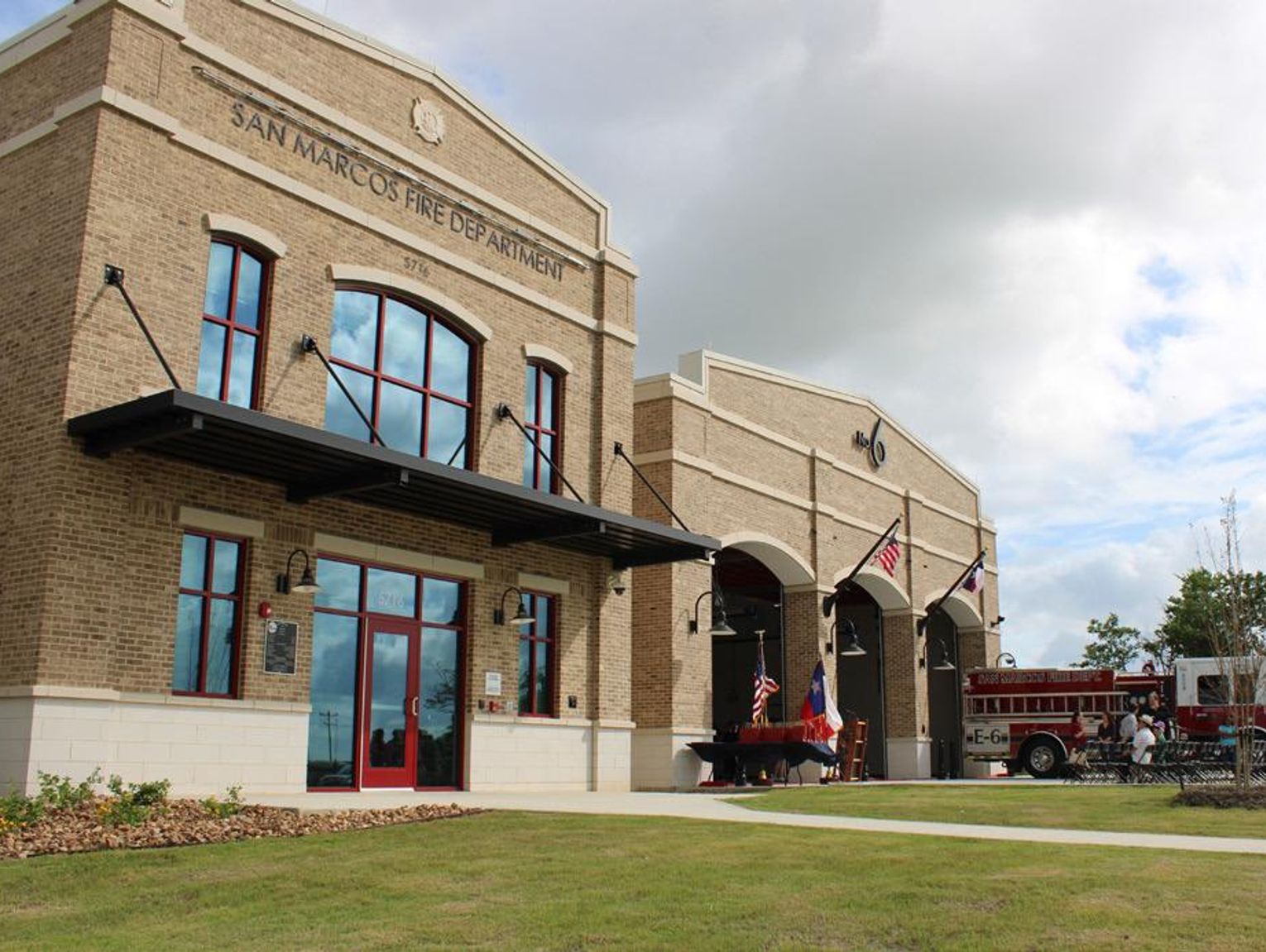 Flags Wave for Station 6