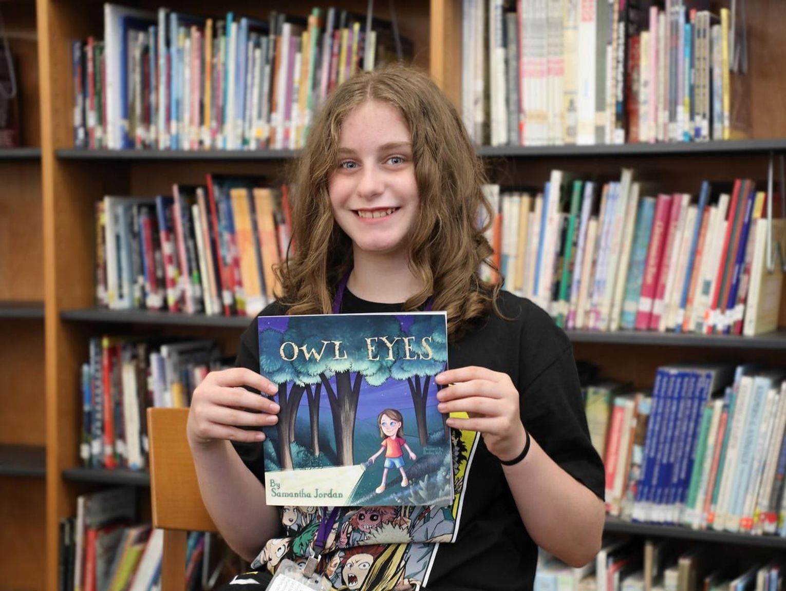 Goodnight Middle School student becomes published author
