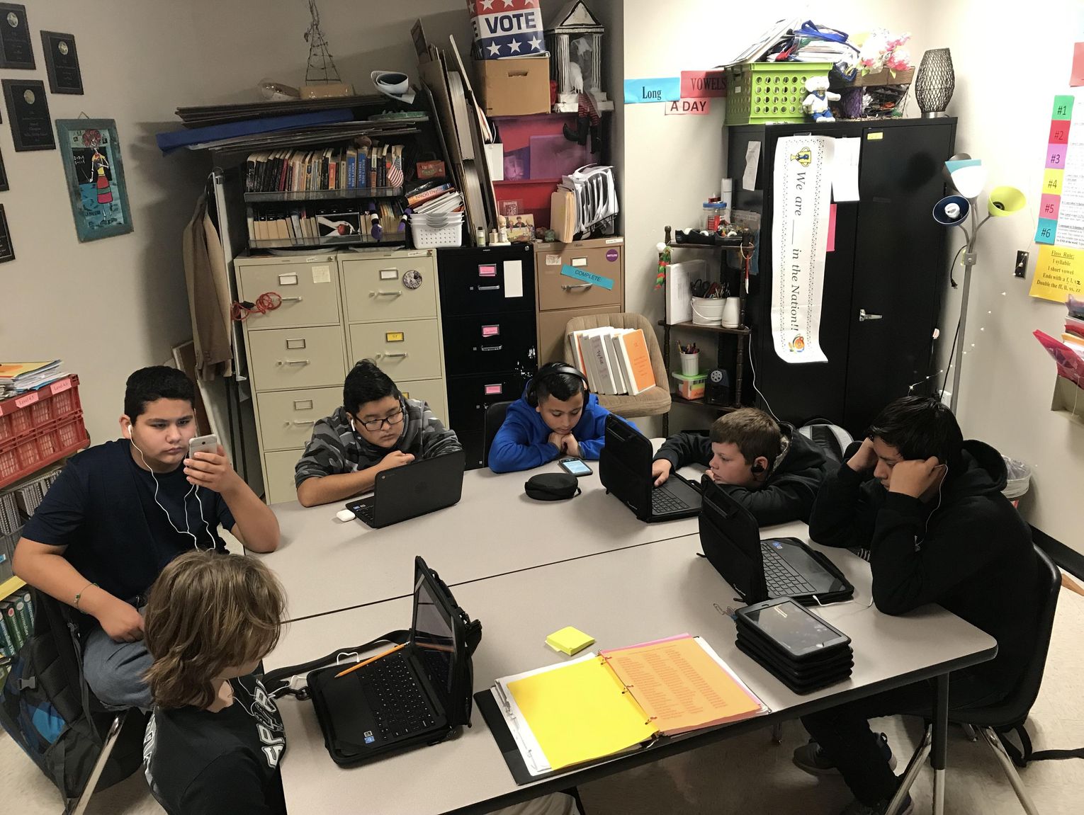 Goodnight students win first place in national audio book reading ...