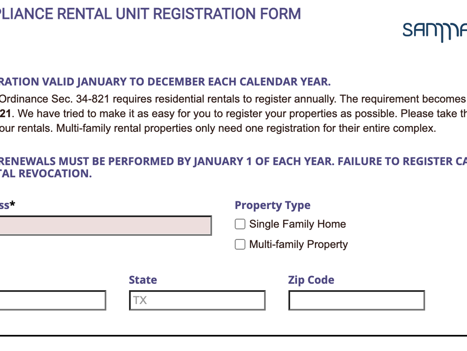 Rental Property Registration Mandatory as of January 1