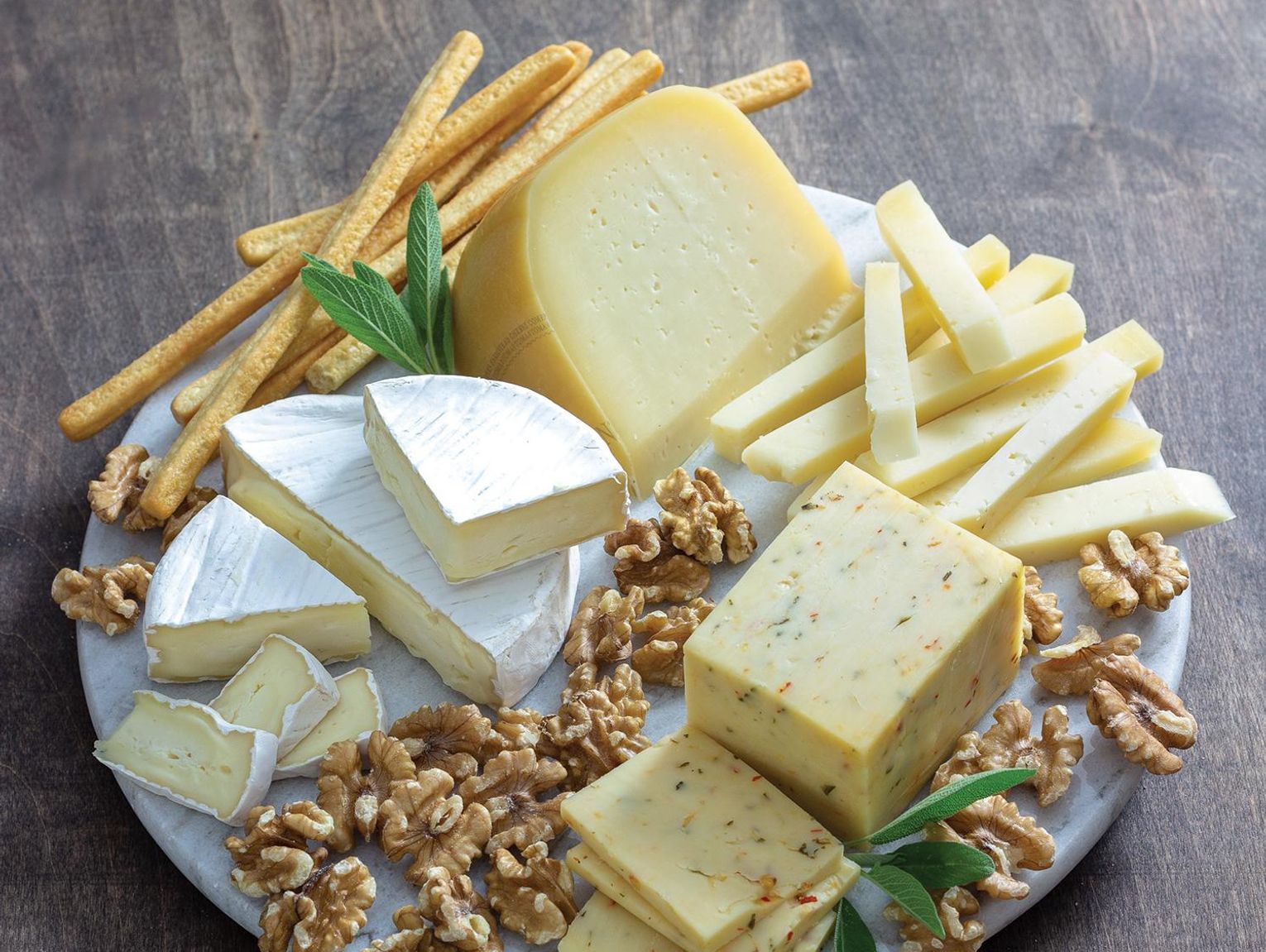 Savor the season with delicious, decorative cheese boards