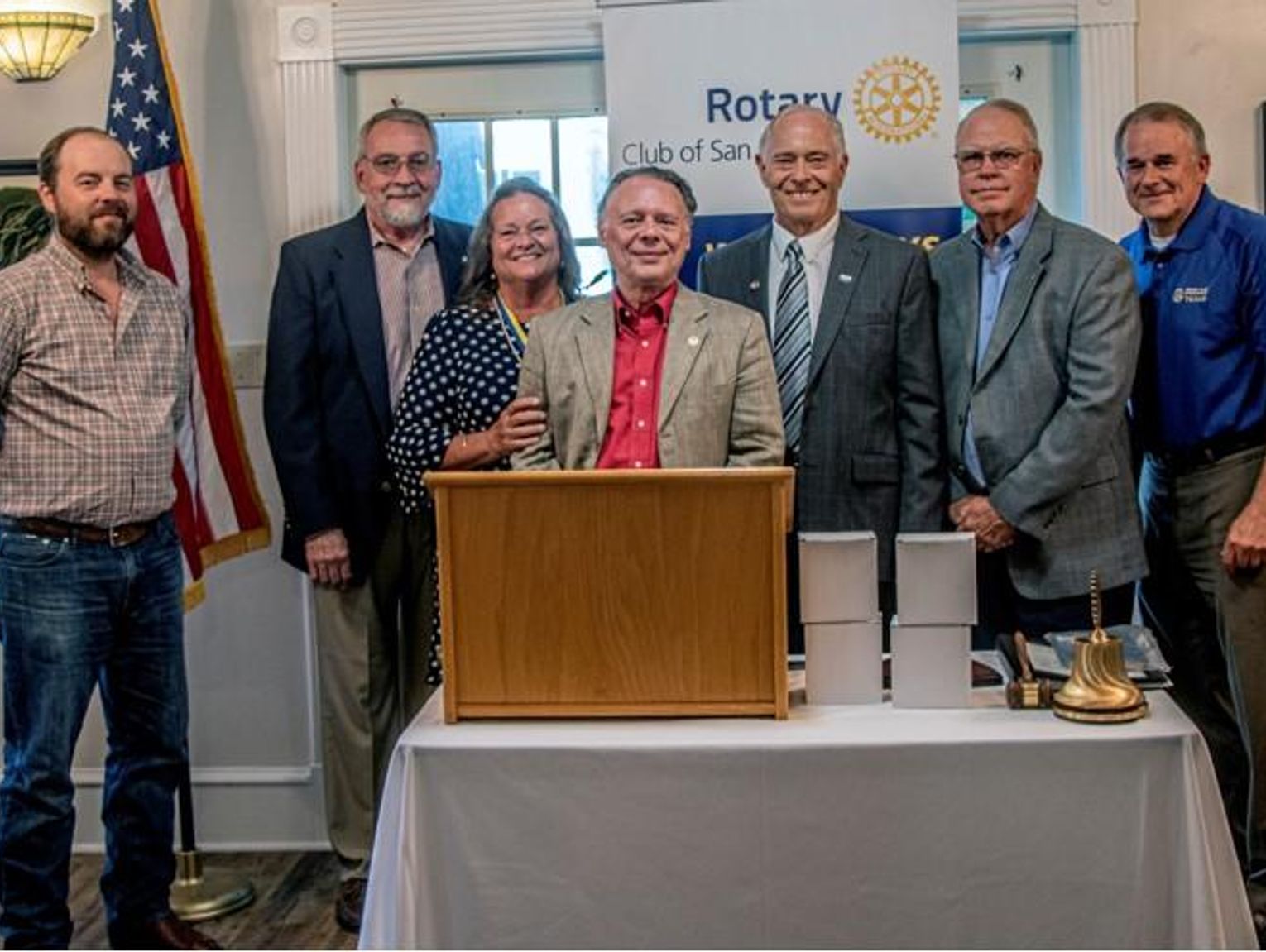 'SERVICE ABOVE SELF': Rotary Club of San Marcos hosts celebration ...