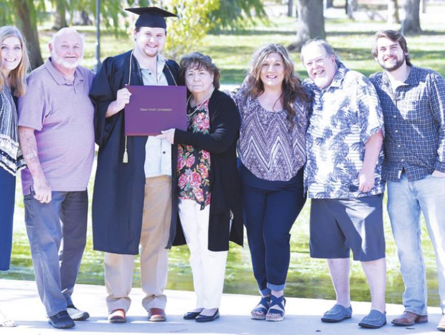 Texas State graduates participate in socially-distanced commencement ...