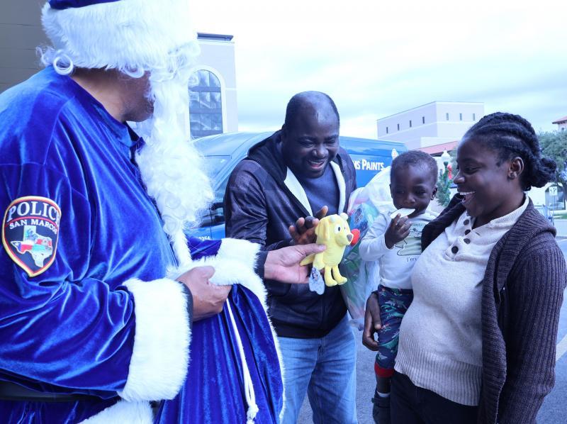 SMPD’s Blue Santa program distributes gifts