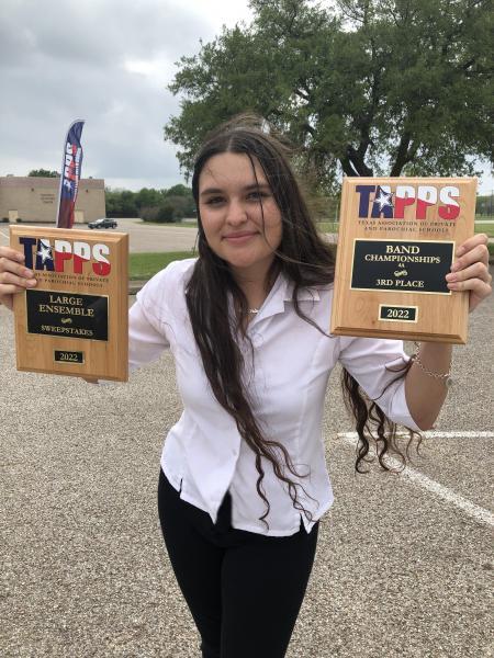 San Marcos Academy band takes 3rd place at TAPPS State Band Competition